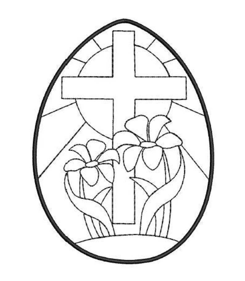 Window Cross Outline and Embroidery Fill Design - Etsy