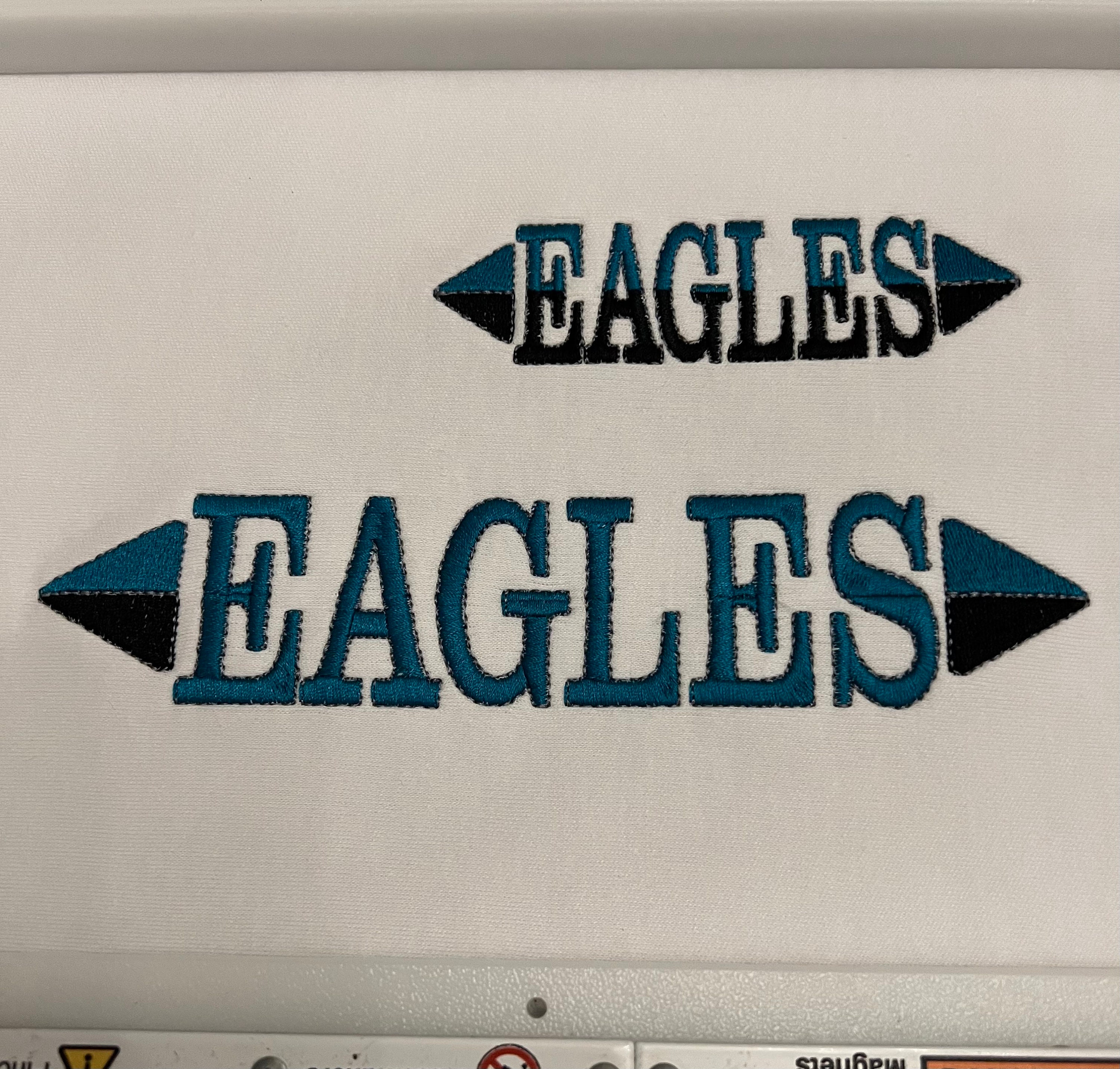 Eagles Embroidery Design 3 Sizes Design, Machine File Multicolor ...