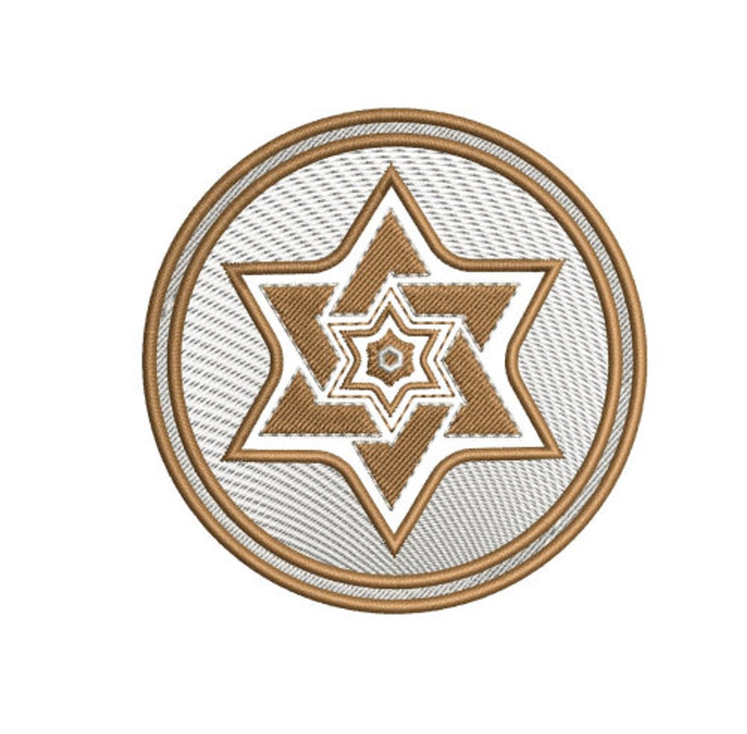 Star of David Embroidery Design,machine Digital File - Etsy