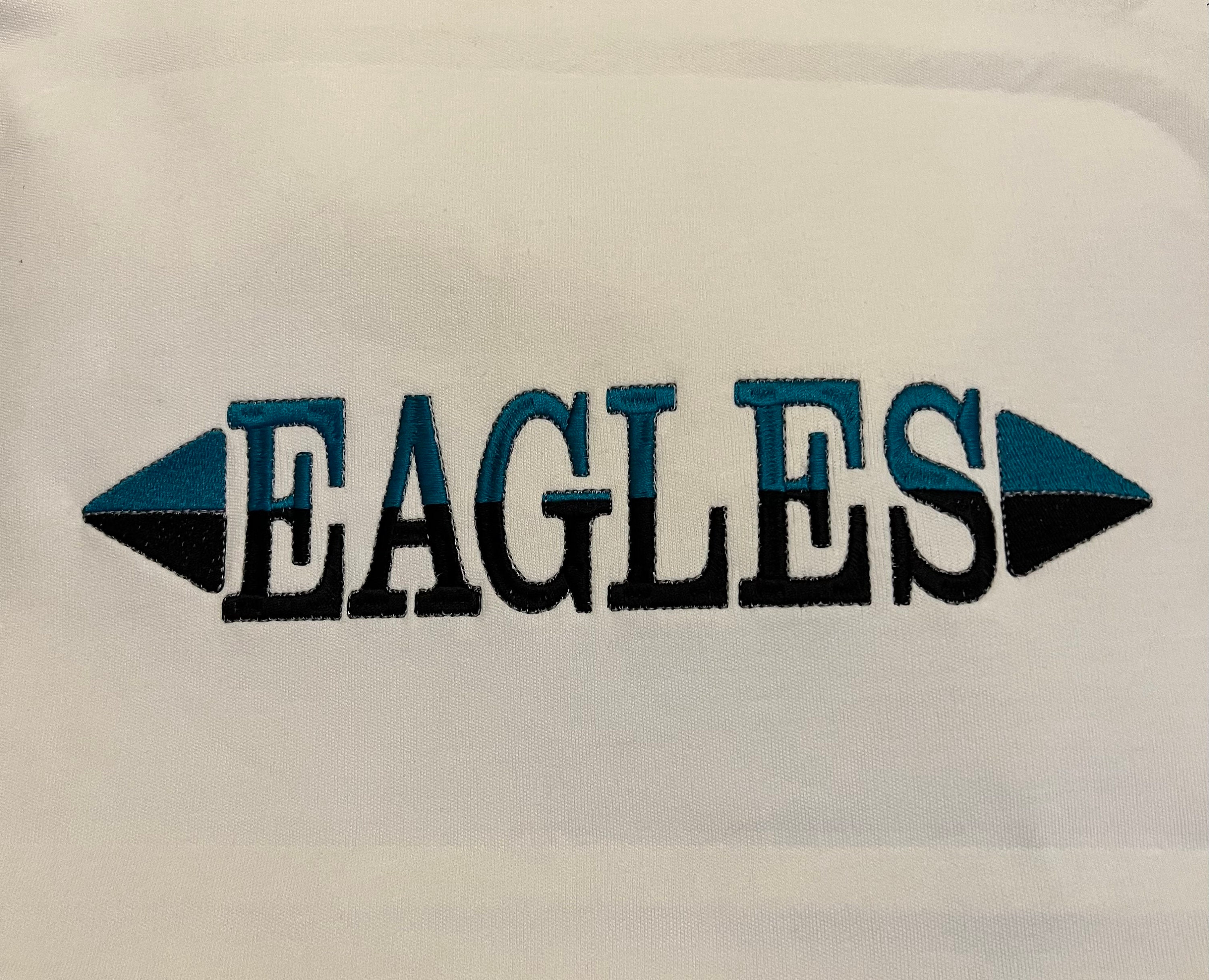 Eagles Embroidery Design 3 Sizes Design, Machine File Multicolor ...