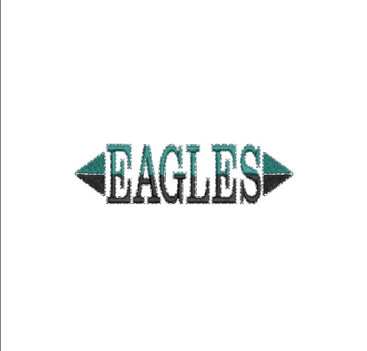 Eagles Embroidery Design 3 Sizes Design, Machine File Multicolor ...