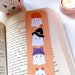 Halloween Bookmark Pumpkin Ghost Bookmark Autumn Bookmark - Etsy