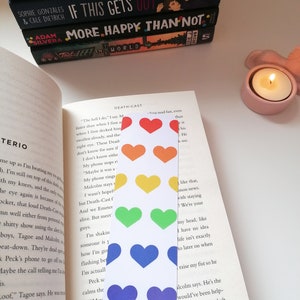 Pride Bookmarks, Rainbow Bookmarks, LGBT Bookmark, Bookish Gift, Gift ...
