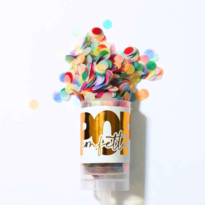 Confetti Popper - Etsy
