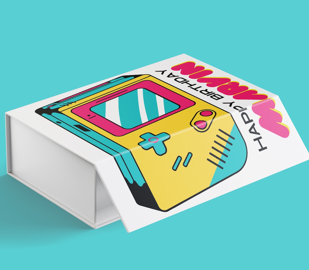 Gift Box, Custom Printed Giftbox, Birthday Gift Packaging, Gift Wrap ...