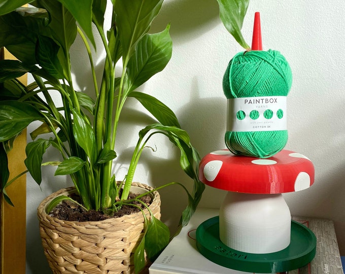 Spinning Yarn Holder Tool Unique 3D Printed Gift for Knitters and ...