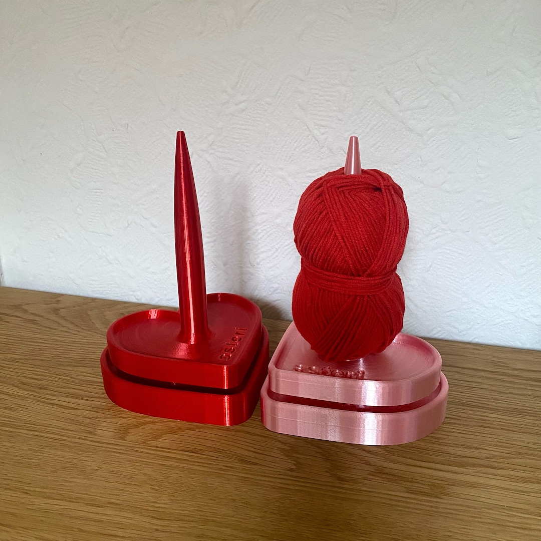 Spinning Yarn Holder Tool Unique 3D Printed Gift for Knitters and ...