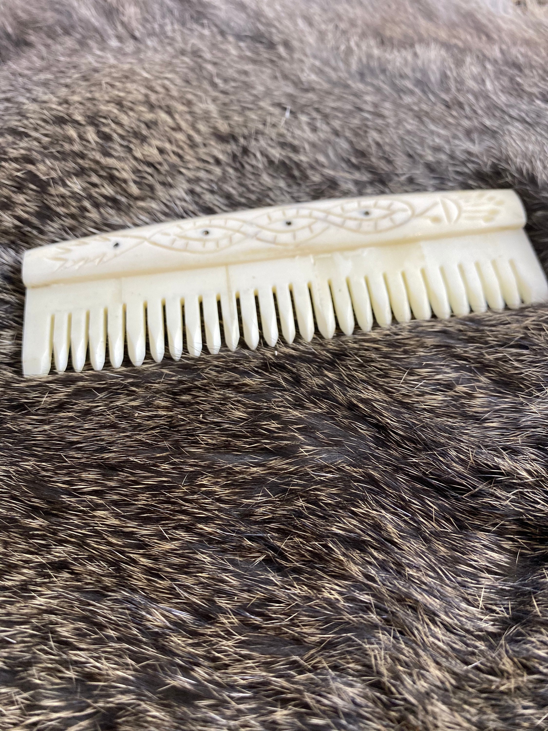 Medieval Bone Comb SCA Creative Anachronism - Etsy