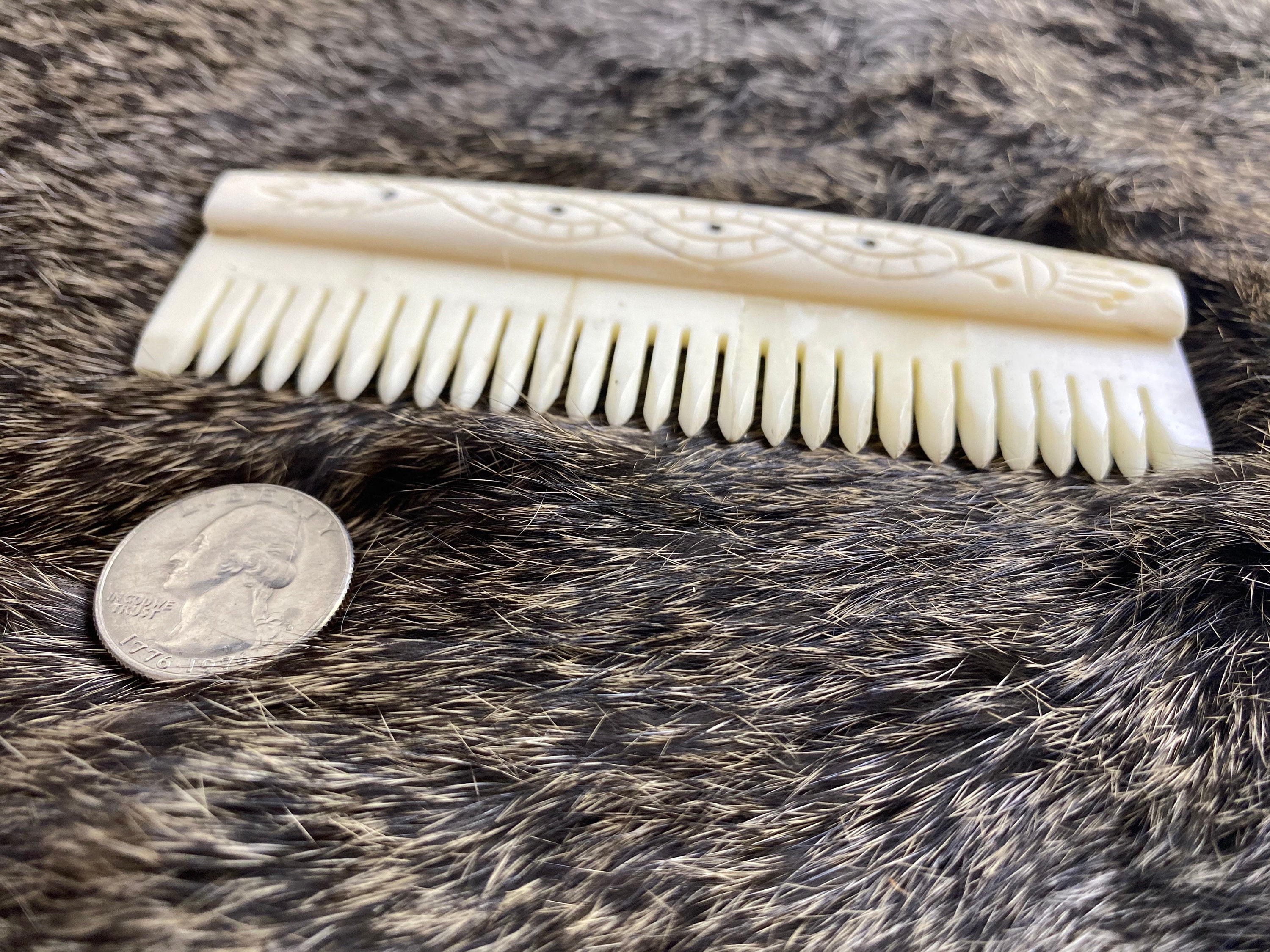 Medieval Bone Comb SCA Creative Anachronism - Etsy