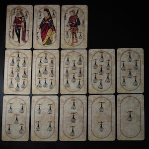 The Cloisters, Flemish Hunting Card Set, Playing Cards, Medieval, SCA ...