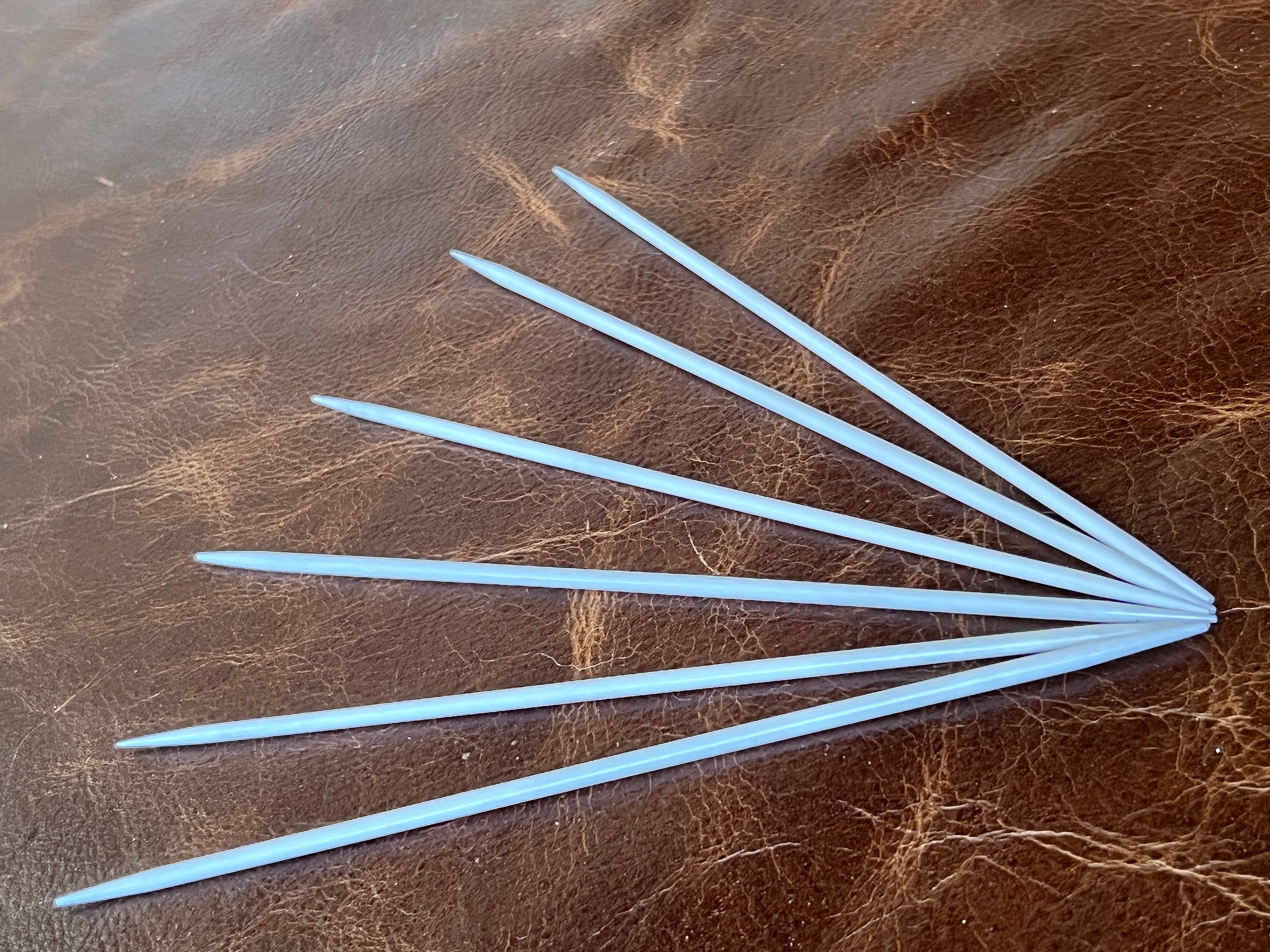 Medieval Double Point Bone Knitting Needles qty 2: US Size - Etsy