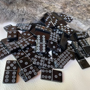 UNIQUE Medieval Horn Domino Set (double Nine), SCA, Creative ...