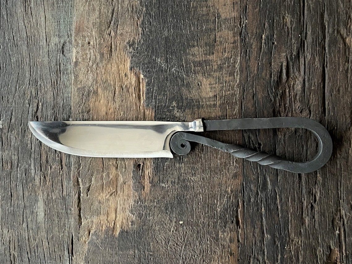 Hand Forged Cutlery Set Viking Silverware Medieval SCA - Etsy