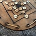 9 Mens Morris Game (leather Board Game), SCA, Medieval, Creative ...