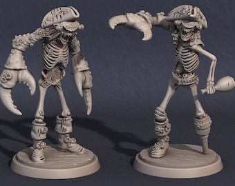 28mm 3 Styles of Undead Sea Turtle Skeletons Dnd Miniatures Dungeons ...