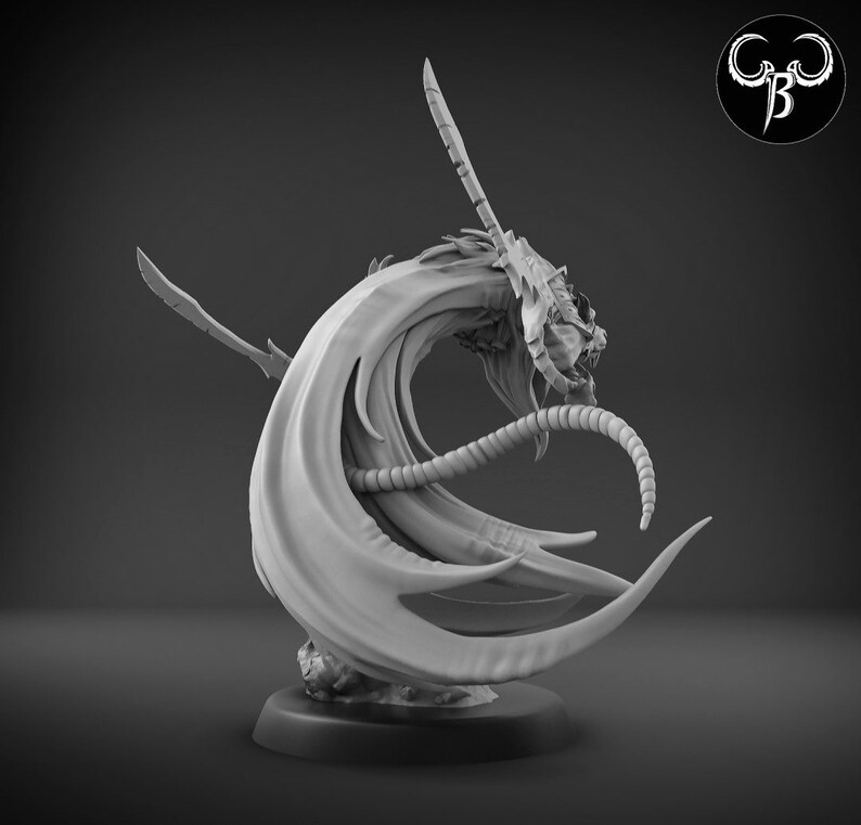 Death Reaper | Ghost Rat | Premium 3D Printed Fantasy Tabletop ...