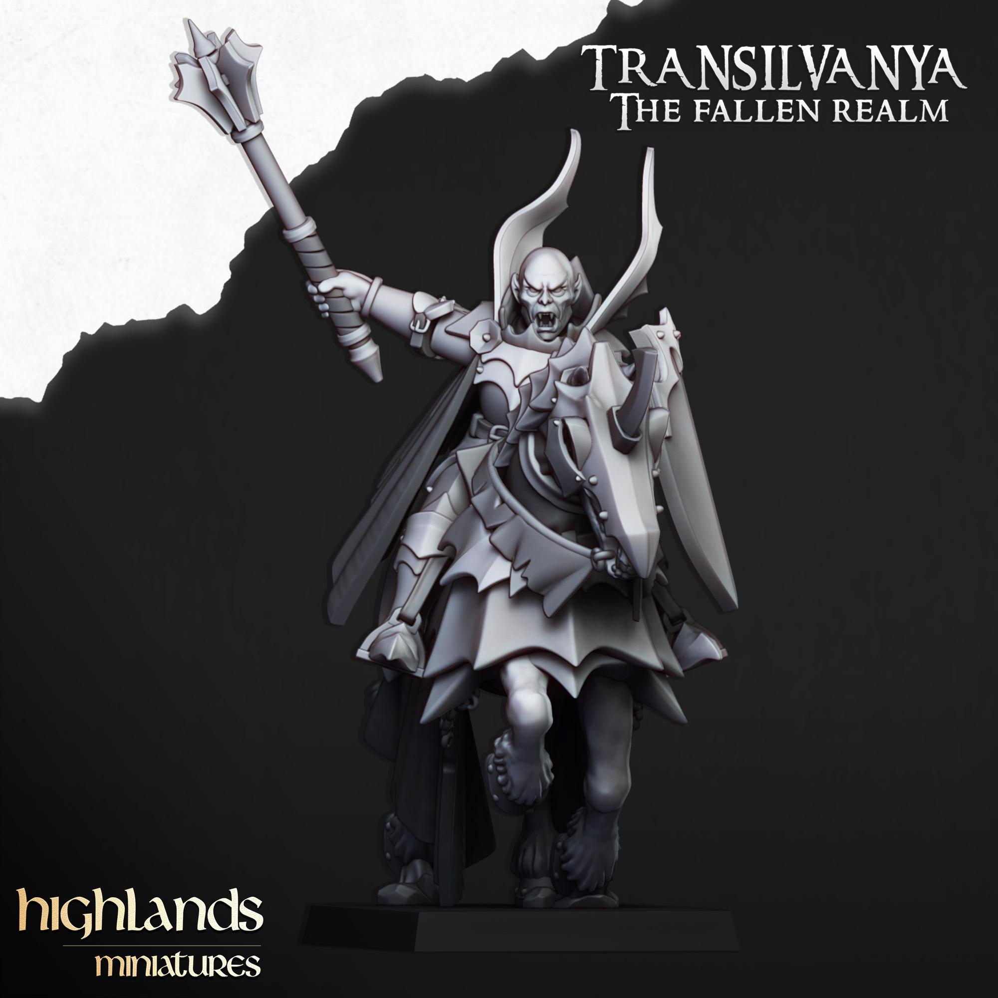 Vampire Knights Cavalry - Transilvanya Vampires - 28mm 32mm Scale ...
