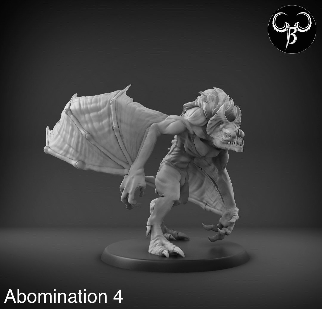 Flying Tomb Abomination Vampire Squad 25mm 28mm 32mm 50mm - Etsy UK