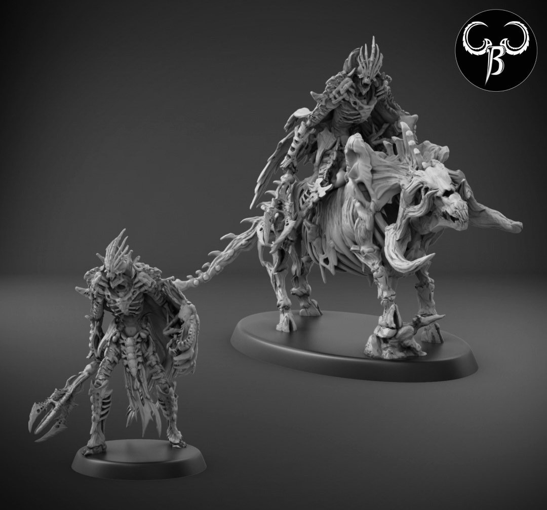 Marrow King | Cryptic Nightmares | With or Without Mount - Etsy