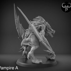 Feral Vampire | 25mm, 32mm, 40mm, 50mm, 60mm, 80mm, 100mm Base Sizes ...