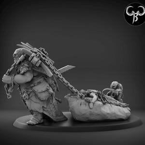 Hungry Ritualist - Ogre Spellcaster - Ogres Sons of the Everfeast - Etsy