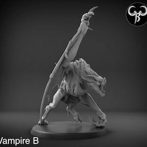 Feral Vampire | 25mm, 32mm, 40mm, 50mm, 60mm, 80mm, 100mm Base Sizes ...