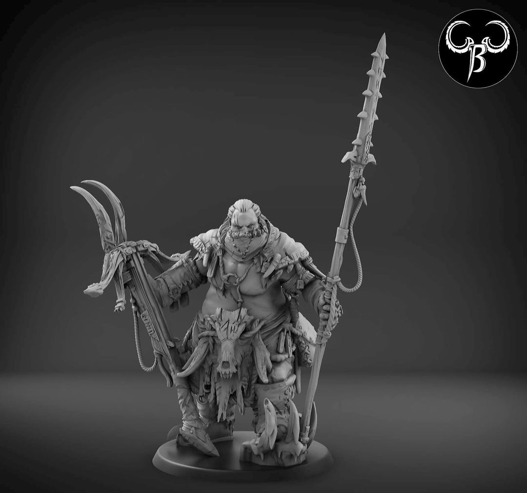 Glory Seekers | Ogre Hunter | Crossbow and Spear | Ogres Sons of the ...