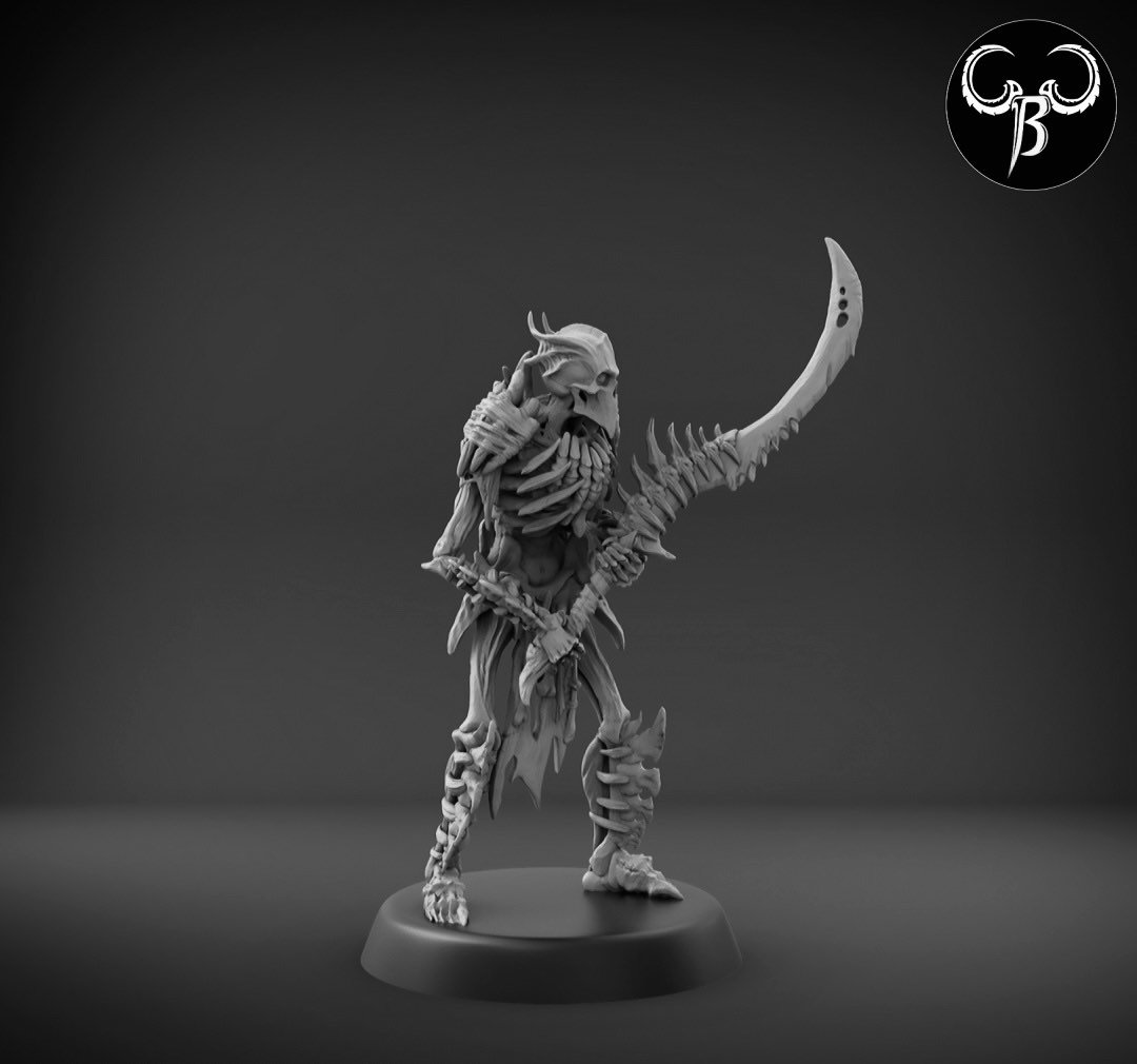 Bone Guards Heavy Squad 28mm and 32mm Scale Squad of 12 - Etsy UK