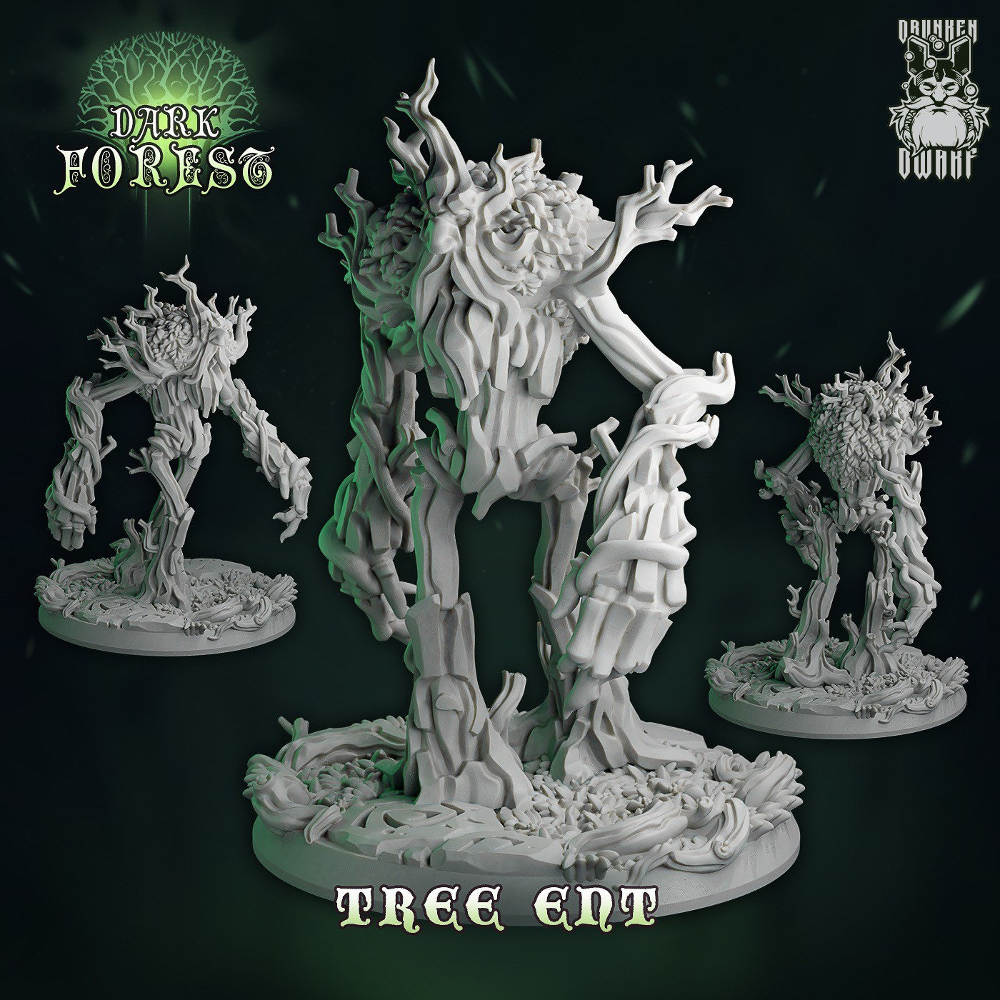 Tree Ent / Treeant / Leshy Premium 3D Printed Fantasy - Etsy UK