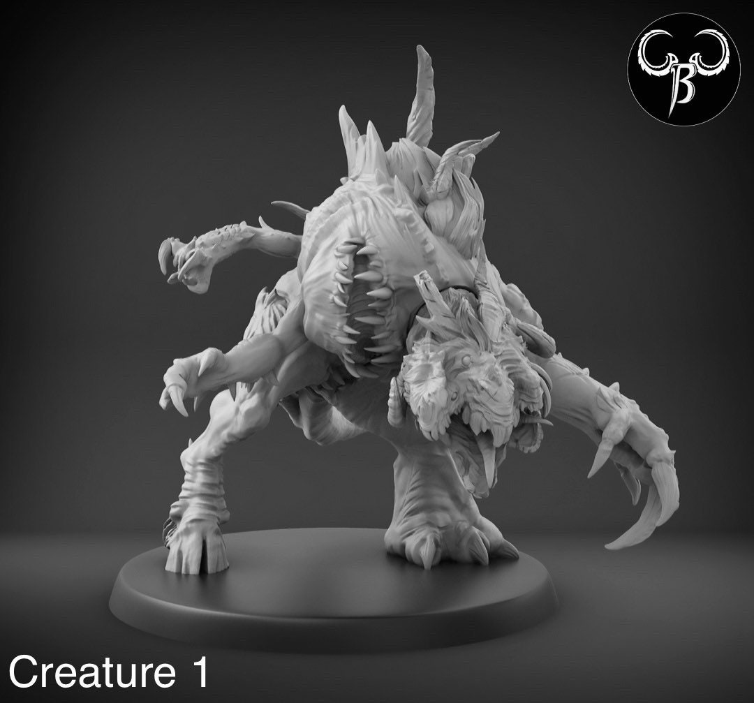 Fallen Creature Pack 28mm and 32mm Scale Premium 3D - Etsy