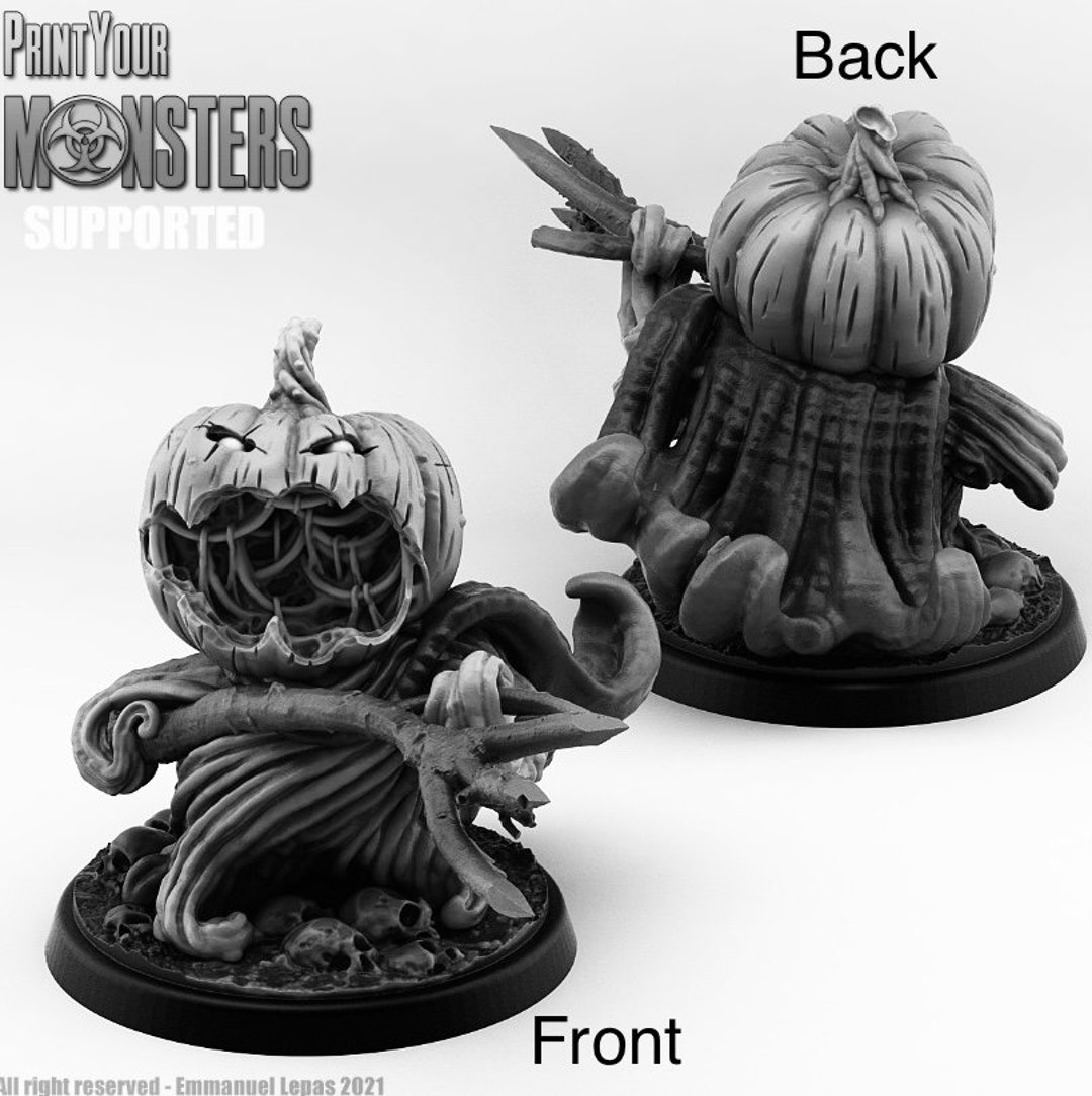 Pumpkin Soldier Fork Pumpkins Attack - Etsy