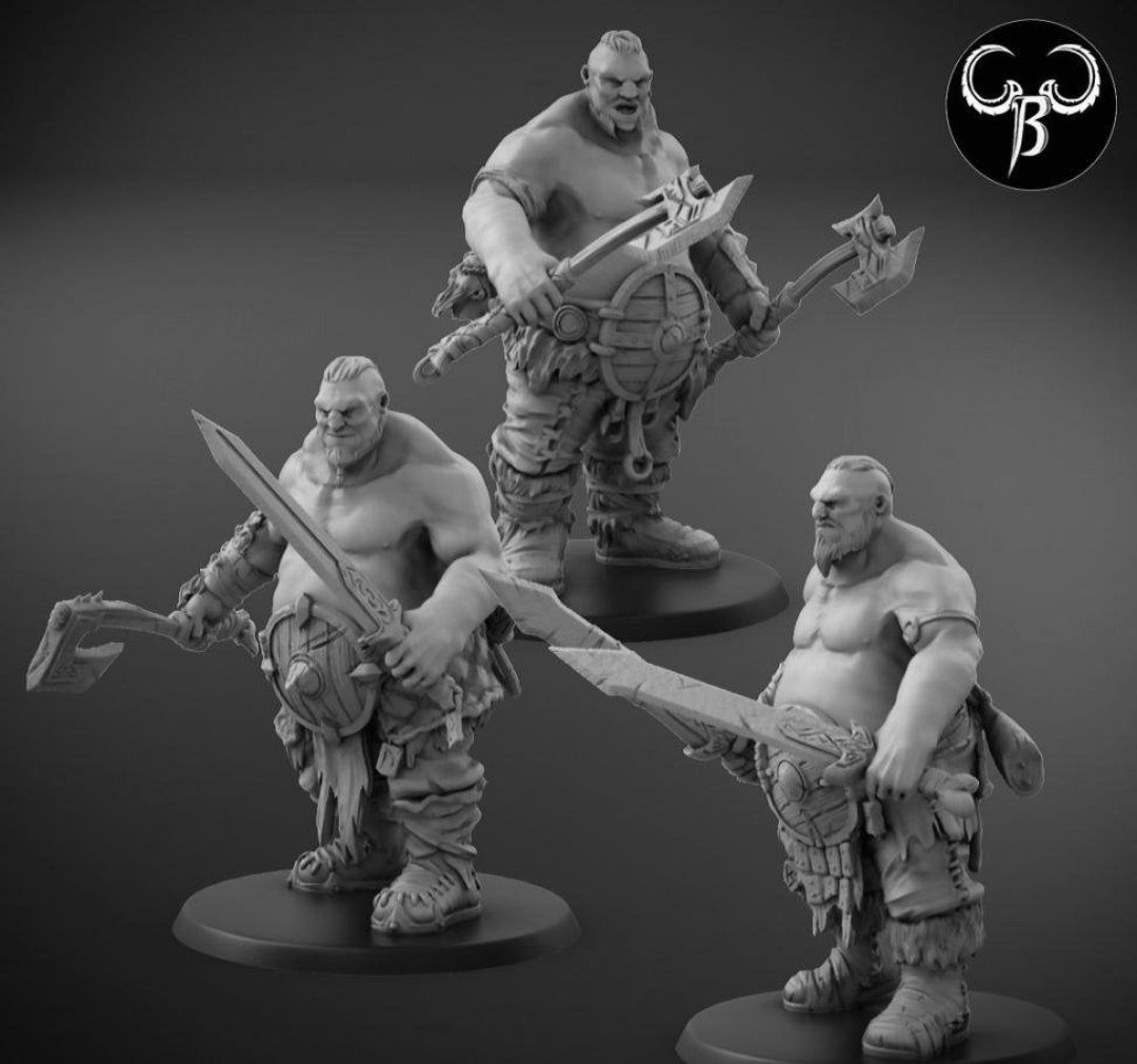 Hunger Sons With Dual Weapons Set A | Ogres Sons of the Everfeast ...