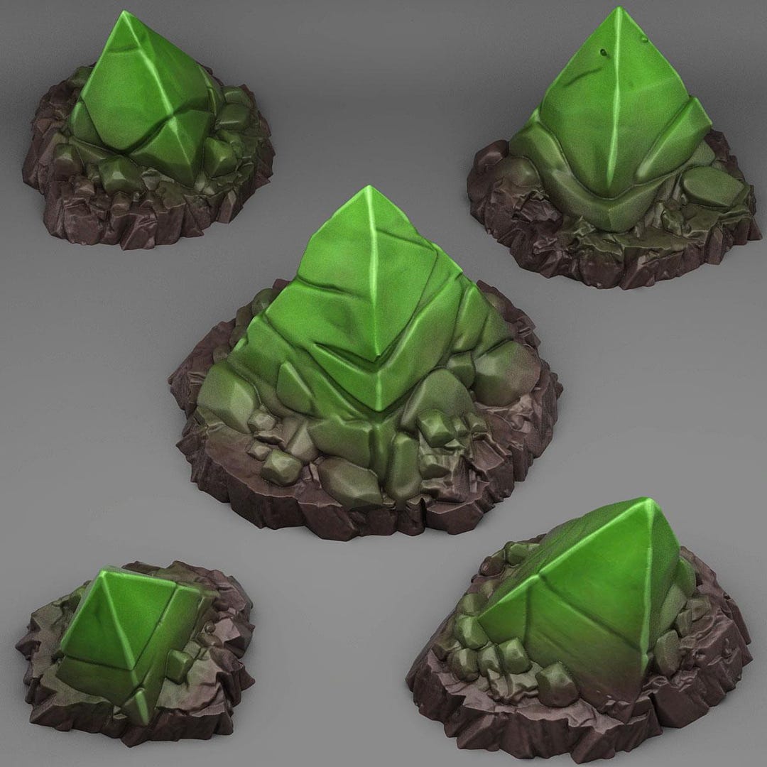 ALIEN SHARDS | Fantastic Plants and Rocks - Etsy