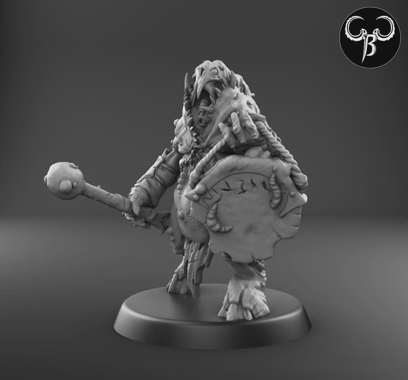 Maggot Fiends Squad - Dark Demon Legions - Claybeastcreation - 3D ...