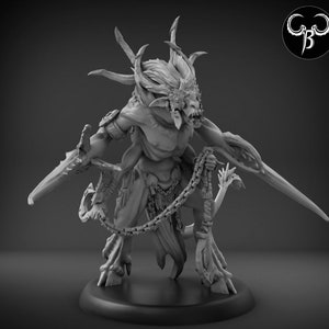 Mutant Spawn Squad of 7 | 50mm 64mm and 100mm Base Sizes | 28 and 32mm ...