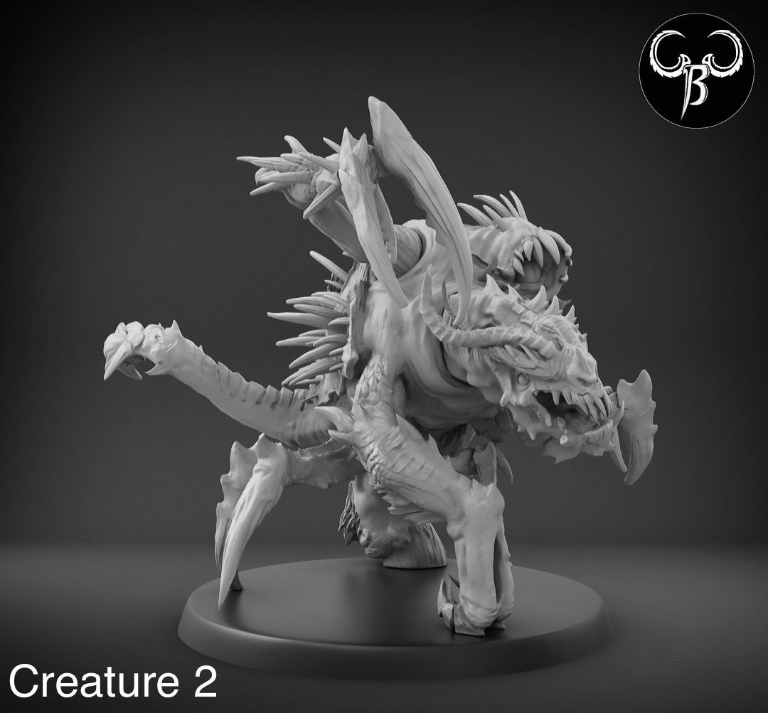 Fallen Creature Pack 28mm and 32mm Scale Premium 3D - Etsy