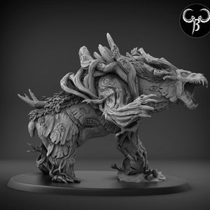 Ancient Grove Guardian | 60mm 90mm 120mm Oval Base | Premium 3D Printed ...
