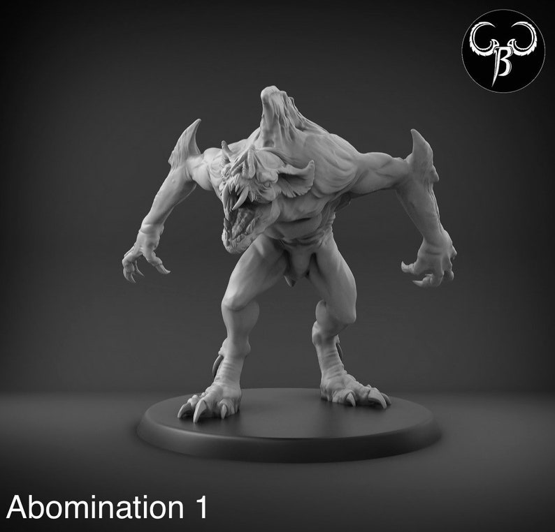 Tomb Abomination Vampire Squad | 25mm 28mm 32mm 50mm and 64mm Base ...