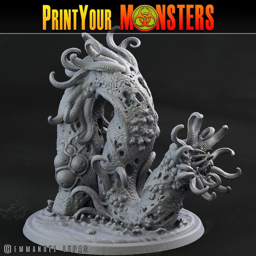 HORRIFIC PLAGUE WORM | Plague Army of Spooky Swamp - Etsy