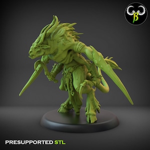 Mutant Spawn Squad of 7 | 50mm 64mm and 100mm Base Sizes | 28 and 32mm ...