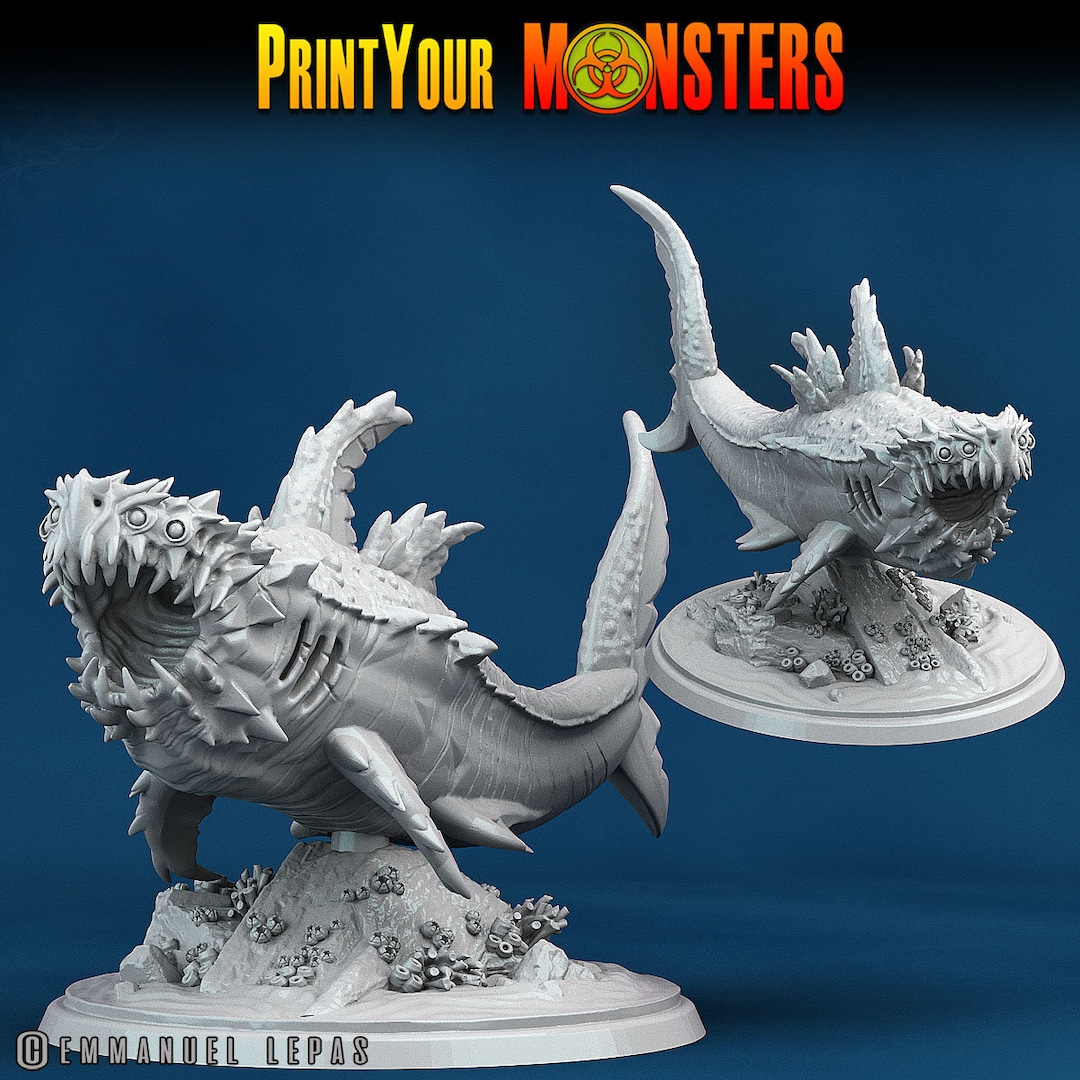 Mutant Shark | Shark Collection - Etsy