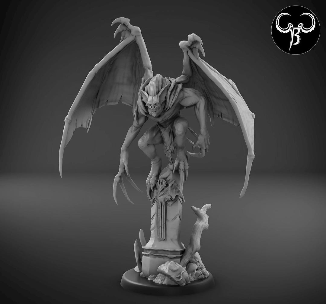 Blood Hunter - Vampire Lord - Crypt Nightmares - Claybeastcreation - 3D ...