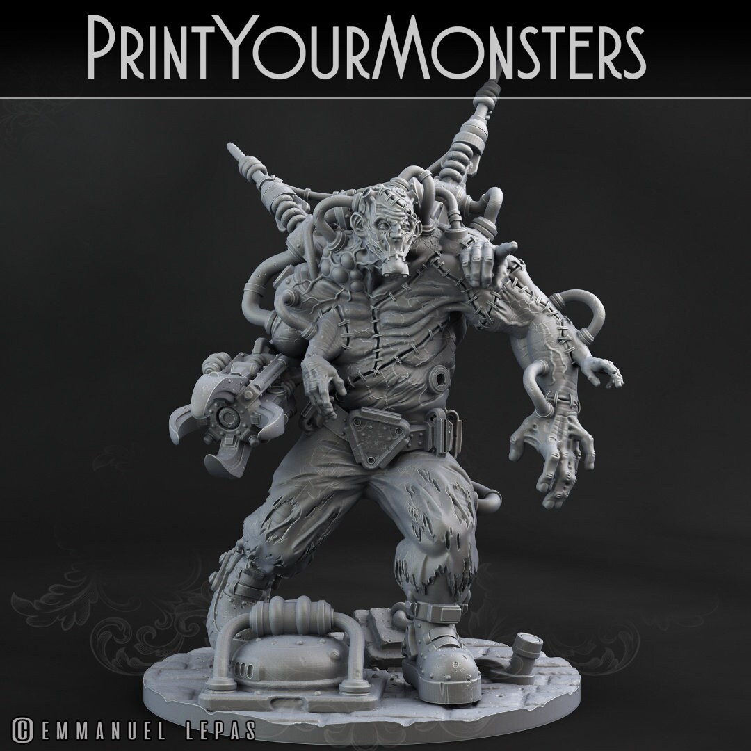 The Abomination | Horrifying Laboratory - Etsy