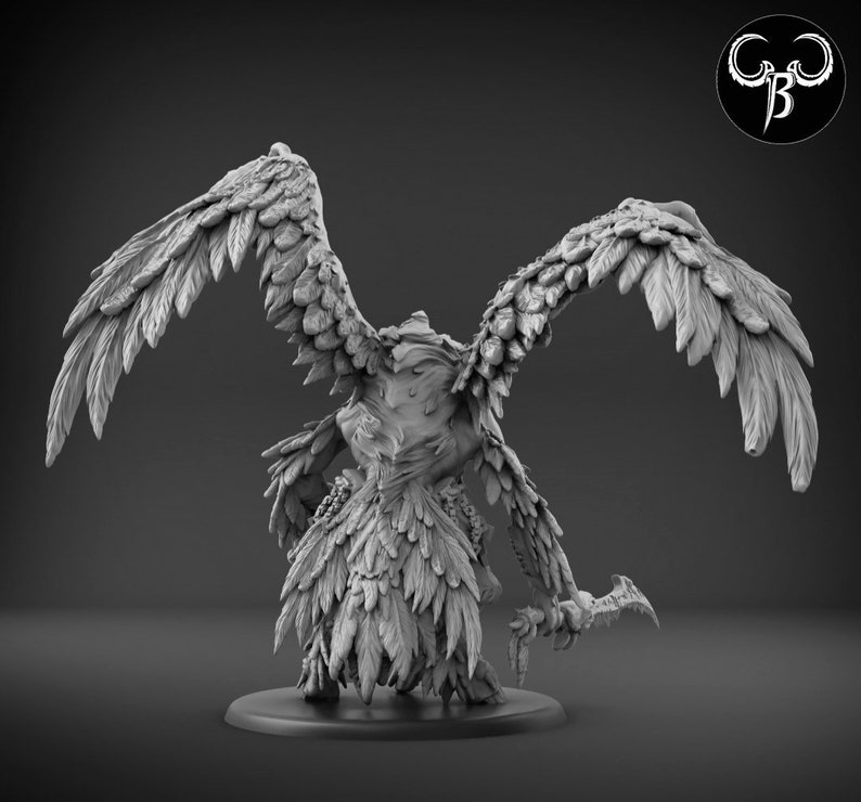 Avian Mystic | Fallen Beasts | Premium 3D Printed Fantasy Tabletop ...