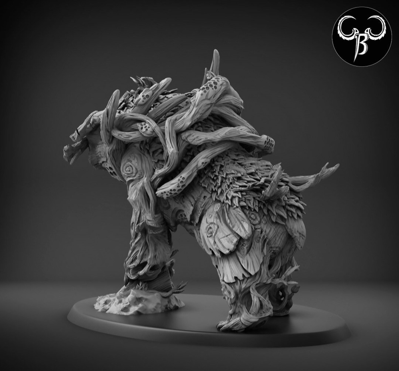 Ancient Grove Guardian | 60mm 90mm 120mm Oval Base | Premium 3D Printed ...