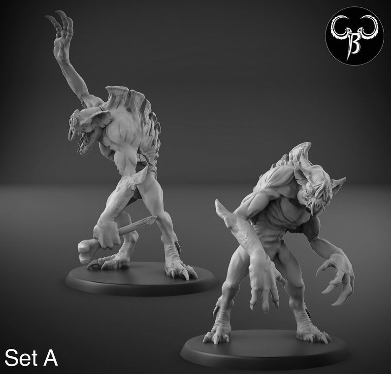 Tomb Abomination Vampire Squad | 25mm 28mm 32mm 50mm and 64mm Base ...