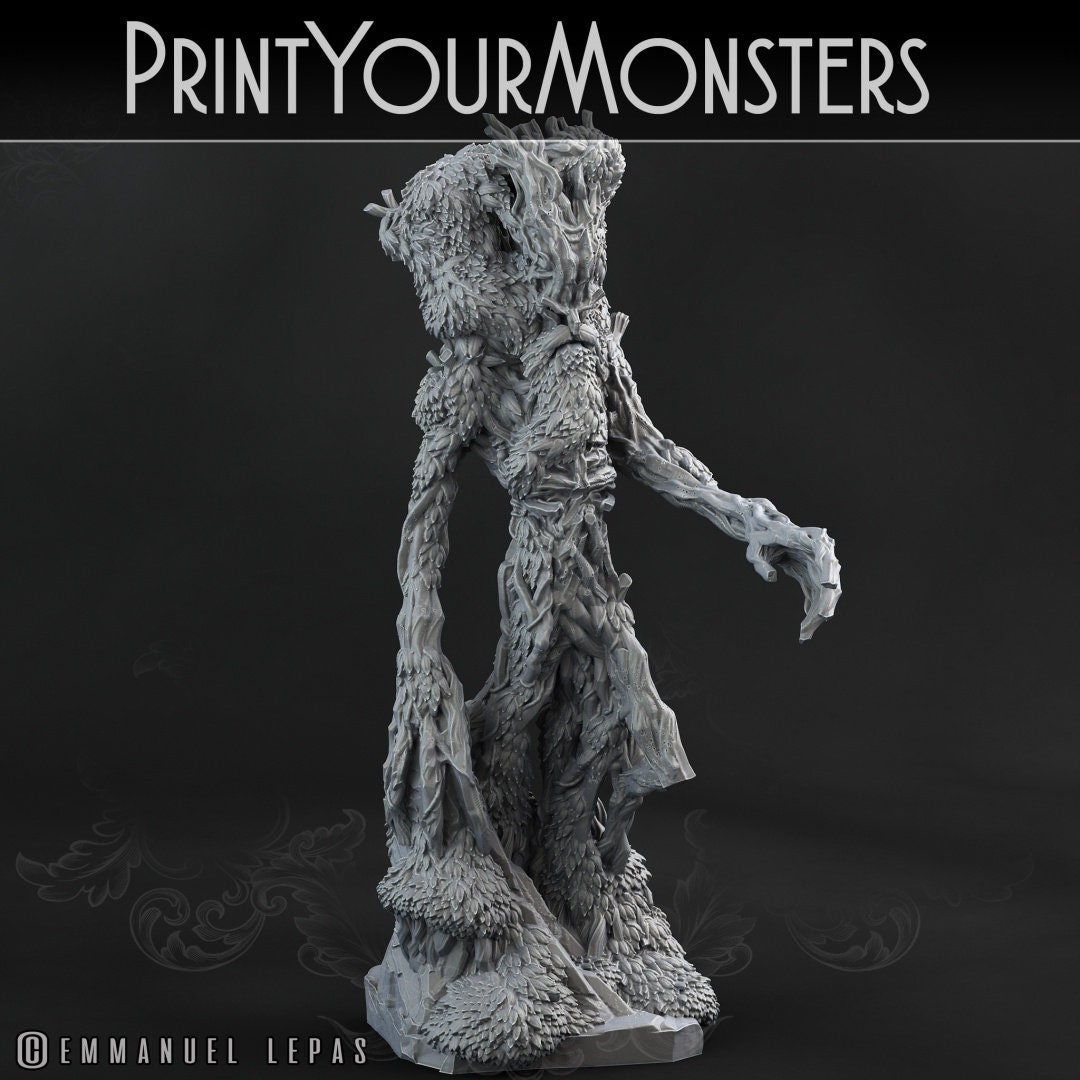 Tree Ent / Treeant / Leshy | 60mm Base | Premium 3D Printed Fantasy ...