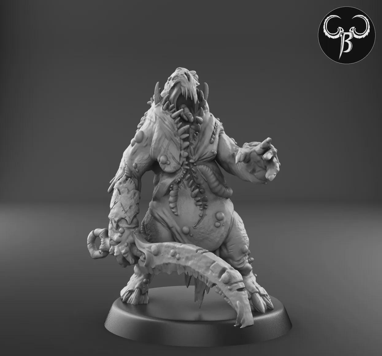 Maggot Fiends Squad - Dark Demon Legions - Claybeastcreation - 3D ...