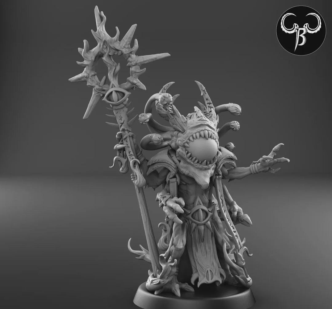 Apostle of Divination - Dark Demon Legions - Claybeastcreation - 3D ...