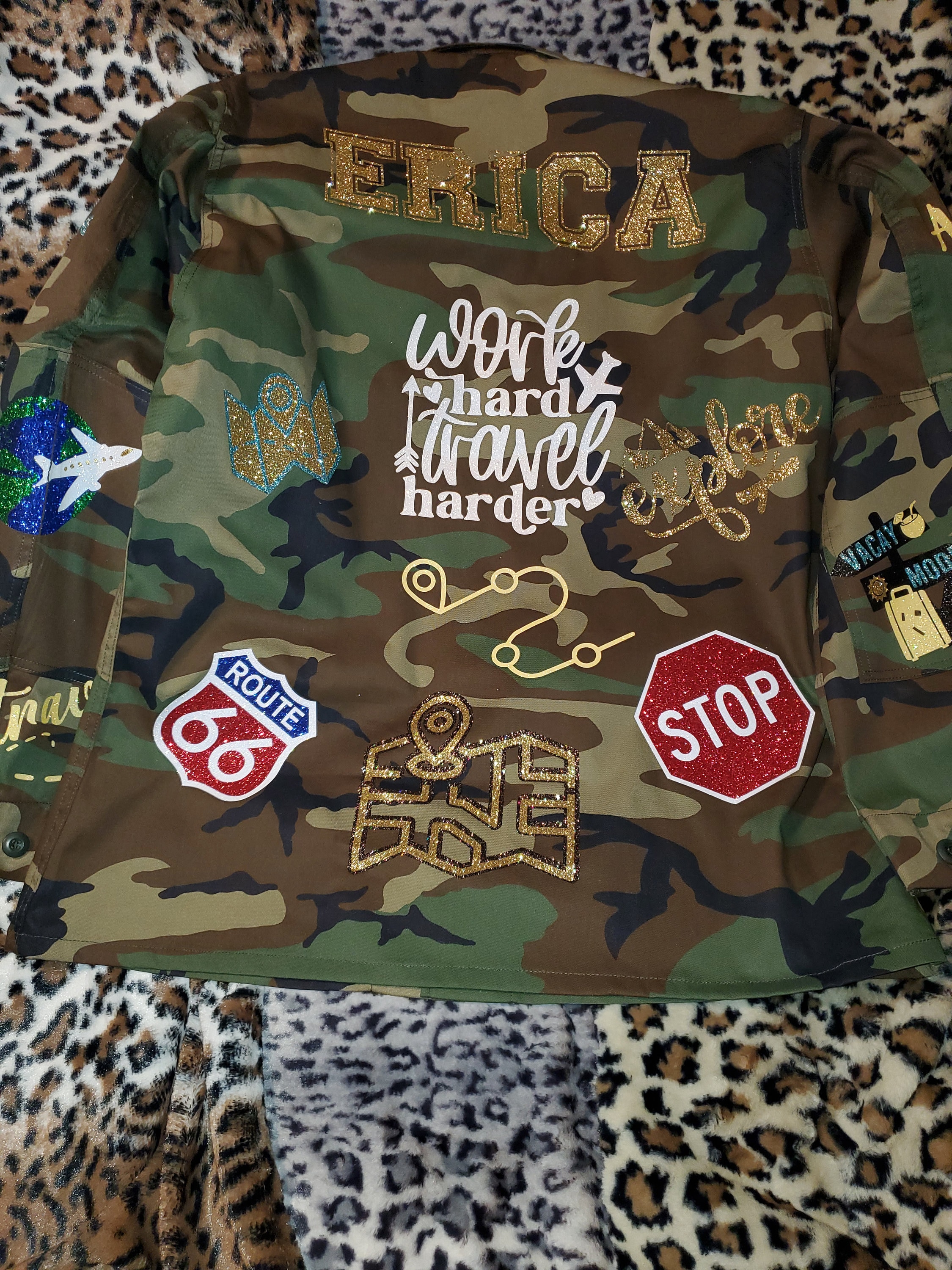 Custom Camouflage Jacket, Camo Jacket - Etsy